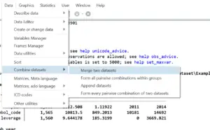 How to merge data in Stata | Combining datasets in Stata | The Data Hall