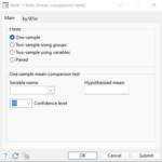 Using different types of t-test in stata | The Data Hall