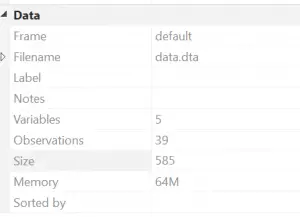Using the Encode Command In Stata to Convert String Variable