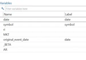 Event Study using the Eventstudy2 command in Stata | The Data Hall