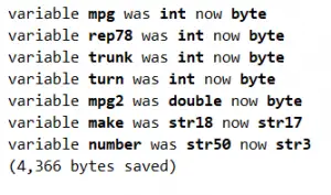 Various Data Types of Stata | The Data Hall