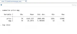 Creating Log File in Stata | The Data Hall