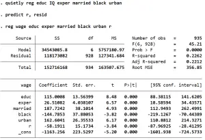 Two-Stage Least Squares (2SLS) Regression in Stata | The Data Hall