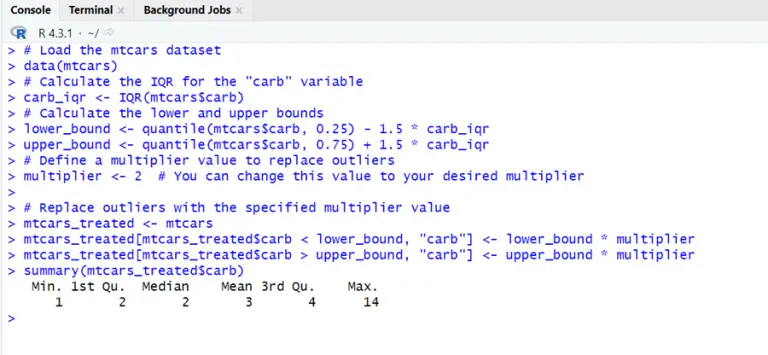 Identifying and Treat Outliers in R | The Data Hall